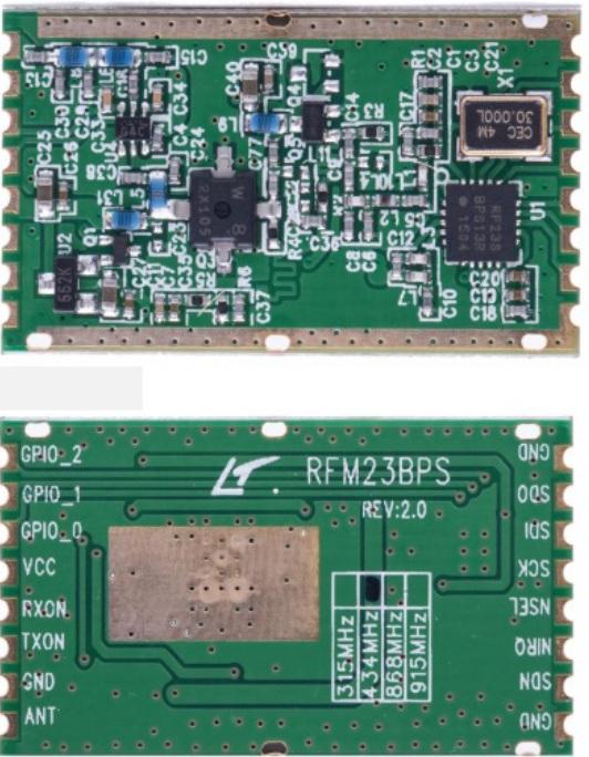 RFM23BP 1W 大功率無線收發模塊 433 868 915MHz 航模 飛控 遙控 | 露天市集 | 全台最大的網路購物市集