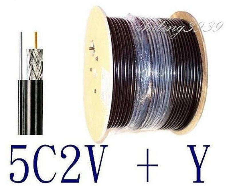 BEST有線電視器材RG6原裝進口.自持鋼索5C2V+ y同軸纜線加鋼索T60F-M | 露天市集 | 全台最大的網路購物市集