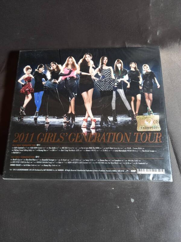 全新少女時代 Girls` Generation【2011 GIRLS’GENERATION TOUR】韓版 (2CD) | 露天市集 | 全 ...