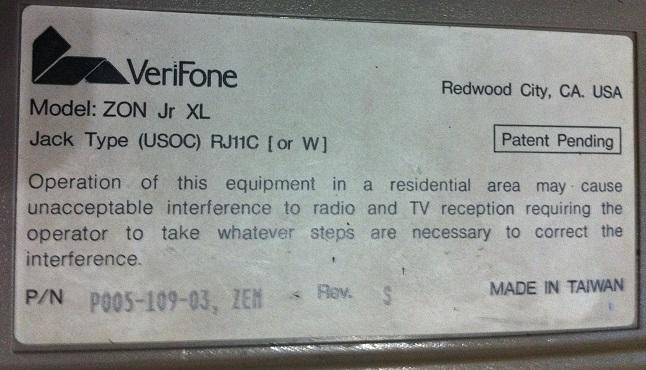 復古VERIFONE ZON JR XL刷卡機 | 露天市集 | 全台最大的網路購物市集