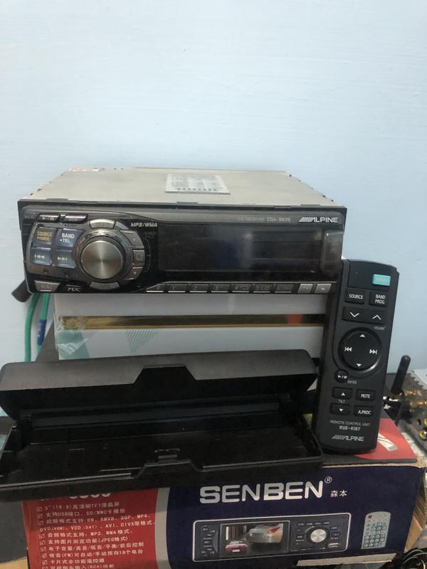 Alpine CDA-9835(高階)動畫電動翻轉面板前置CD/MP3 | 露天市集 | 全台最大的網路購物市集