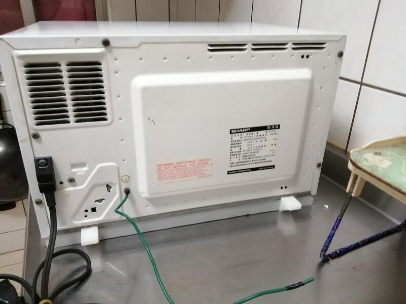 二手微波爐SHARP 19L 機型R-211B | 露天市集 | 全台最大的網路購物市集
