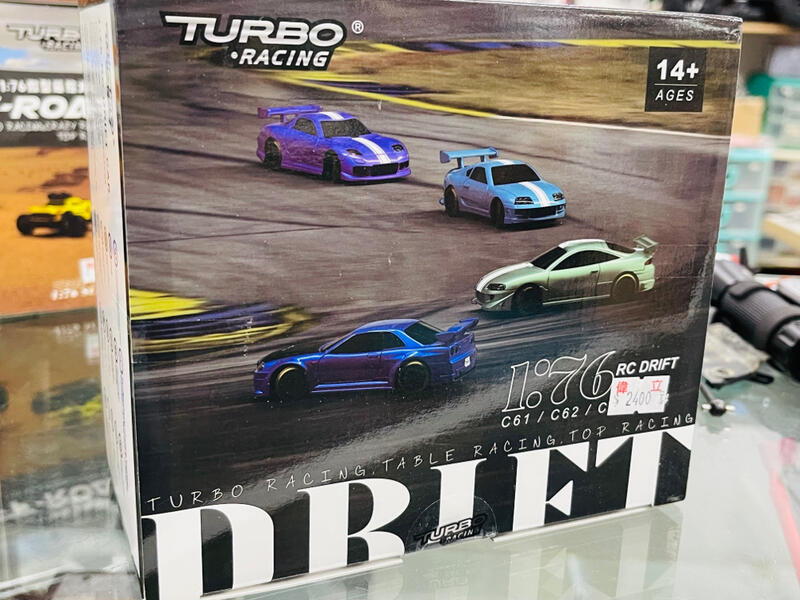 偉立模型 TURBO RACING 1/76 甩尾車 飄移車 c61 全比例遙控 內置陀螺儀 可調感度 | 露天市集 | 全台最大的網路購物市集