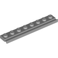 LEGO Light Gray Plate Door Rail 1x8 樂高淺灰色 薄板薄片 門軌道溝槽 4211498 | 露天市集 | 全 ...