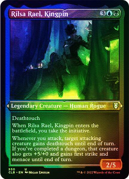 [ALG卡牌專門] CLB Foil Rilsa Rael, Kingpin 罪犯頭目莉爾薩蕾爾 英/中文 蝕刻閃 | 露天市集 | 全台最大 ...
