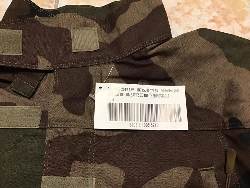 法軍公發 法國外籍兵團 F3 CCE F3 迷彩服 96M 庫存流出"新品" | 露天市集 | 全台最大的網路購物市集