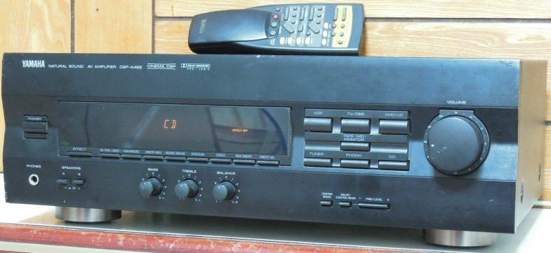 YAMAHA DSP-A492 擴大機 含遙控器 | 露天市集 | 全台最大的網路購物市集