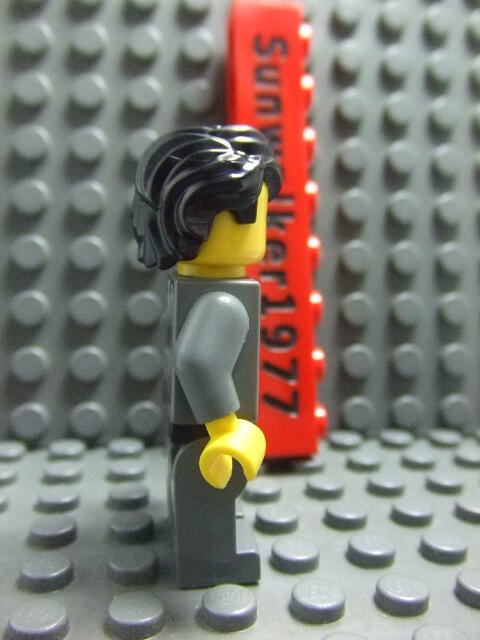 【積木2010】樂高 LEGO 黑色 波浪紋 男生 頭髮 / 微卷 女生 頭髮 / 43753 (H-02) | 露天市集 | 全台最大的網路購物市集
