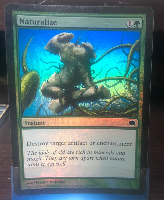 魔法部屋MTG閃卡ALA 阿拉若斷片 Naturalize 回歸自然 Foil【英文NM 】 | 露天市集 | 全台最大的網路購物市集