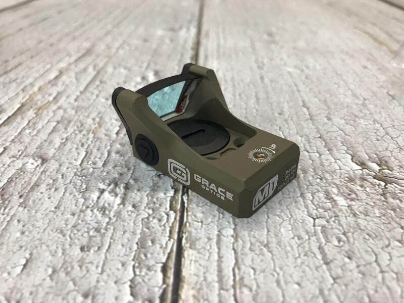 《GTS》復刻 GRACE M1 風格 內紅點 瞄具 快瞄 鋁合金 附GLOCK RMR轉接板 沙色 HW-M1D | 露天市集 | 全台最大 ...