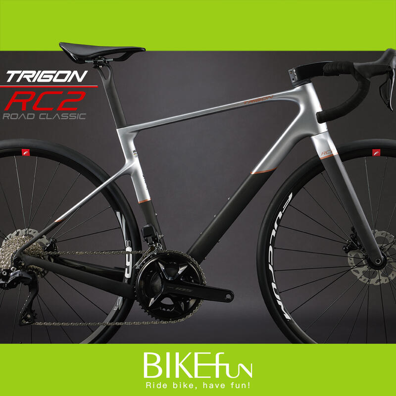 TRIGON RC2 碟煞公路車 105 Di2電變成車 車架組 台灣特別版 經典 > BIKEfun拜訪單車 | 露天市集 | 全台最大的 ...