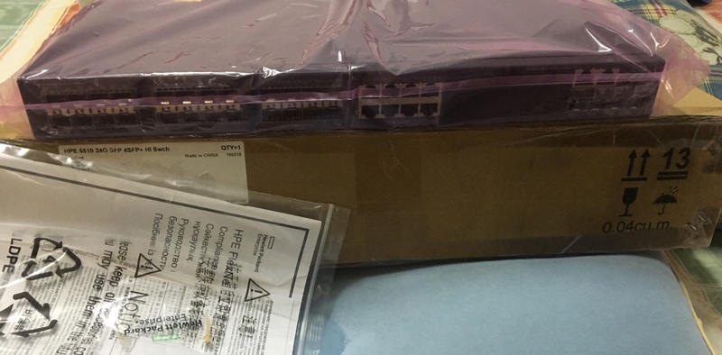 全新機 原廠終身保 HPE 5510 24G-SFP-4SFP+ HI (JH149A) + 單顆Power | 露天市集 | 全台最大的網路購物市集