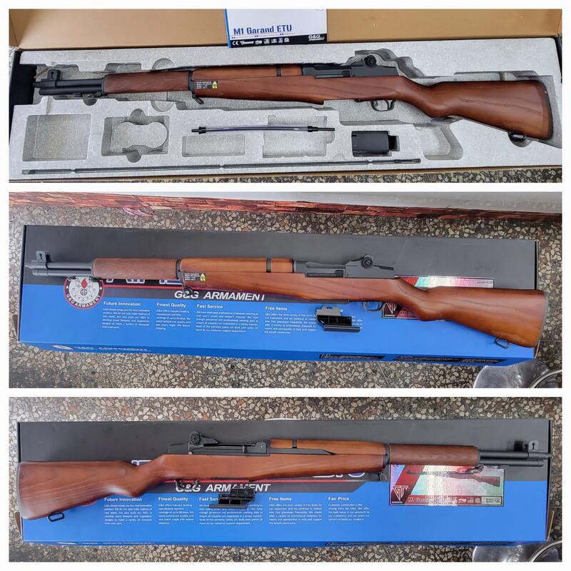 G&G M1 Garand ETU 葛蘭特 全金屬 實木托 電動槍 TGM-M1G-ETU-WNB-NCM | 露天市集 | 全台最大的網路購物市集