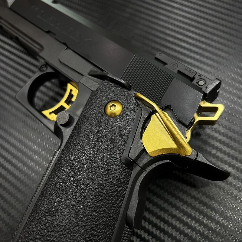 {凱璿 生存遊戲專賣店} MARUI HI-CAPA 5.1 GOLD Match 競技射擊 GBB 後座力瓦斯手槍 | 露天市集 | 全台最 ...