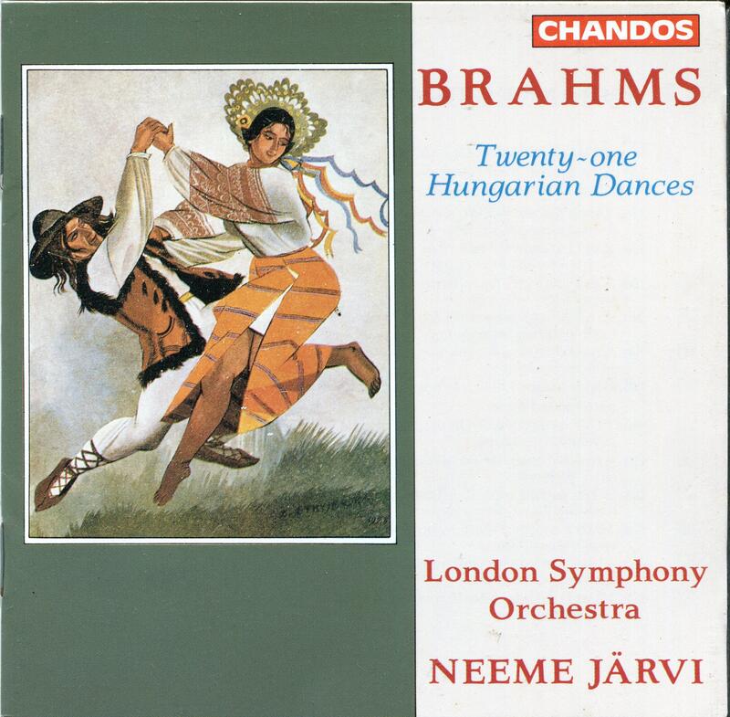 Brahms 21 Hungarian Dances -- Neeme Jarvi -- Chandos CD | 露天市集 | 全台最大的網路購物市集