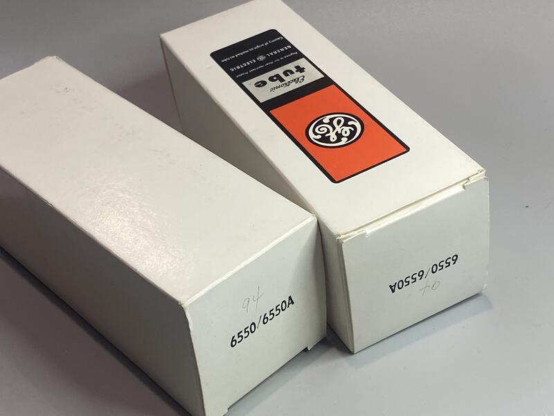 1對 - GE 6550 / 6550A 真空管 全新 配對 | 露天市集 | 全台最大的網路購物市集