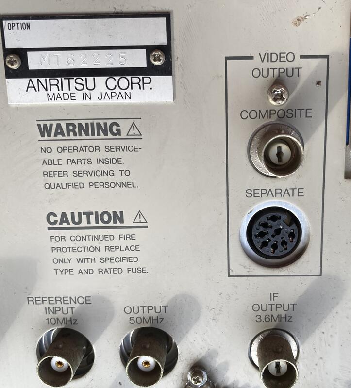 二手日本制Anritsu安立MS2601B 頻譜分析儀9kHz-2.2GHz(上電有反應歡迎自取當銷帳零件品 | 露天市集 | 全台最大的網路購物市集