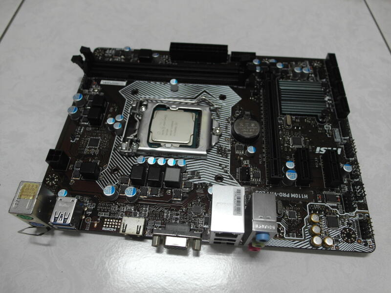 MSI 主機板 + CPU G4560 | 露天市集 | 全台最大的網路購物市集