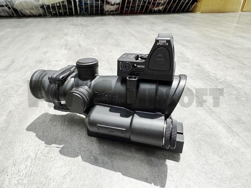 現貨 TA02 ACOG 4X32 仿真 凸字 小海螺 4倍 RMR 快瞄 T.REX 黑色 | 露天市集 | 全台最大的網路購物市集