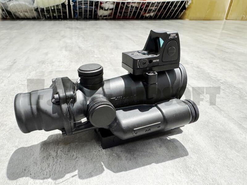現貨 TA02 ACOG 4X32 仿真 凸字 小海螺 4倍 RMR 快瞄 T.REX 黑色 | 露天市集 | 全台最大的網路購物市集