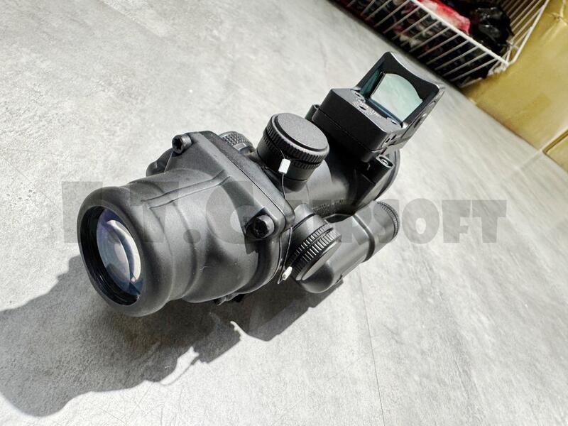 現貨 TA02 ACOG 4X32 仿真 凸字 小海螺 4倍 RMR 快瞄 T.REX 黑色 | 露天市集 | 全台最大的網路購物市集