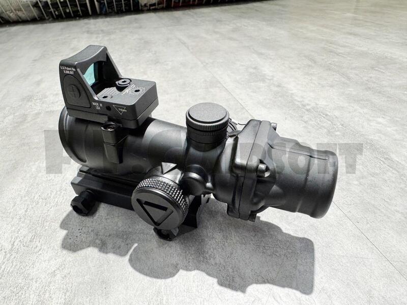 現貨 TA02 ACOG 4X32 仿真 凸字 小海螺 4倍 RMR 快瞄 T.REX 黑色 | 露天市集 | 全台最大的網路購物市集