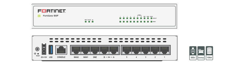 【GT電通】Fortinet FortiGate FG-60F(原廠公司貨含UTM一年保固)純防火牆~請來電洽詢優惠價格 | 露天市集 | 全 ...