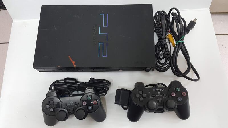 改機 功能都正常 SONY PS2 SCPH-50007 遊戲機 附記憶卡 原廠手把*2 | 露天市集 | 全台最大的網路購物市集