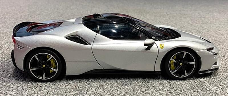 全新 1/18 Bburago Ferrari SF90 Stradale Signature (Silver)銀色 | 露天市集 | 全台最 ...