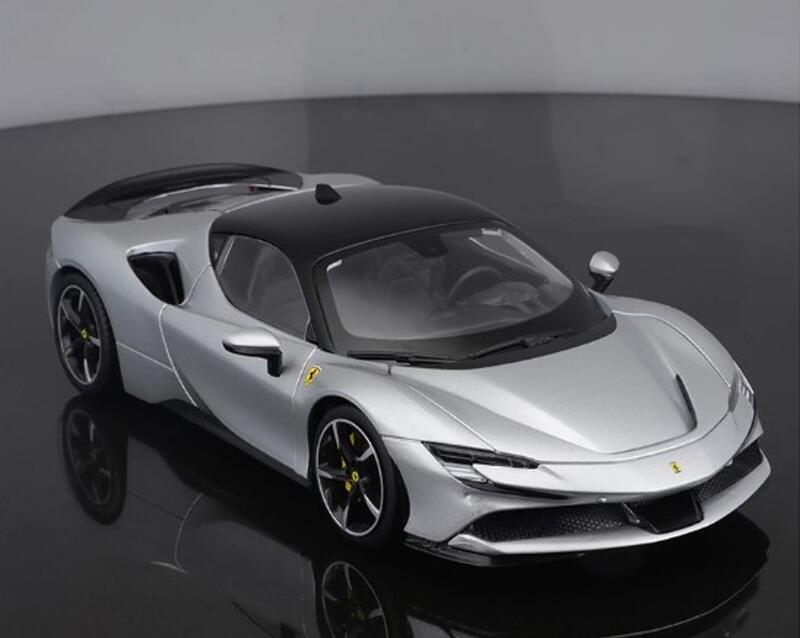 全新 1/18 Bburago Ferrari SF90 Stradale Signature (Silver)銀色 | 露天市集 | 全台最 ...