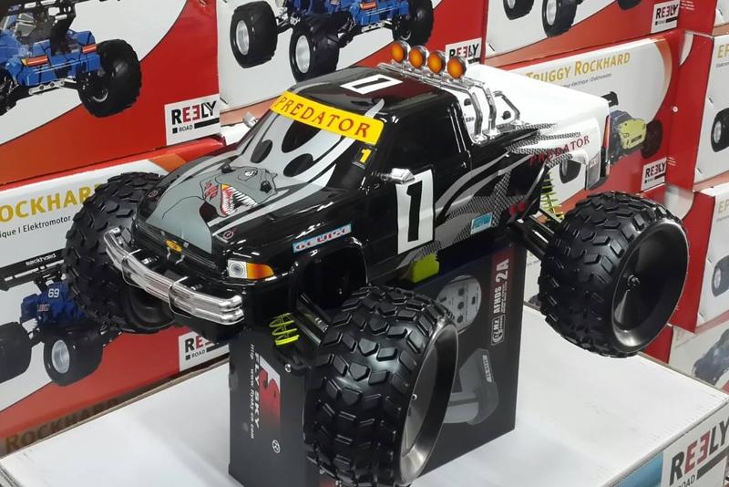 港都RC 最新版 Reely 星冠 Predator 掠食者 暴龍 1/10 MT 四驅電動大腳車 shark(RTR) | 露天市集 | 全 ...