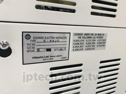 Hitachi S-8820 SCANNING MICRISCOPE CD-SEM With MECS OF250 ME | 露天市集 | 全 ...