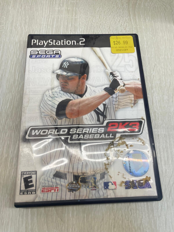 PS2遊戲片WORLD SERIES 2K3 BASEBALL英文版 世界棒球大賽 2K3 PS2懷舊遊戲片 二手 | 露天市集 | 全台最大 ...