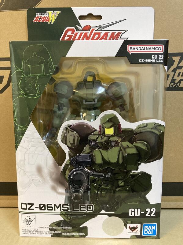 全新現貨 萬代 GUNDAM UNIVERSE GU-22 6吋 鋼彈W 里歐 OZ-06MS LEO 可動完成品 | 露天市集 | 全台最大 ...