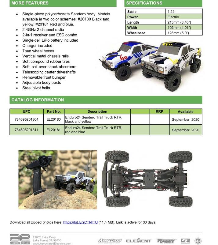 【萬板】ELEMENT ENDURO 24 1/24四驅攀岩車 黑黃/紅藍 (公司貨) | 露天市集 | 全台最大的網路購物市集