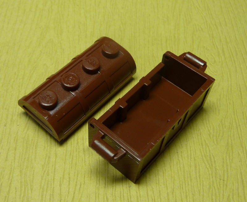 【小荳樂高】LEGO 容器 紅棕色 藏寶箱/木箱 Treasure Chest 4533101 | 露天市集 | 全台最大的網路購物市集