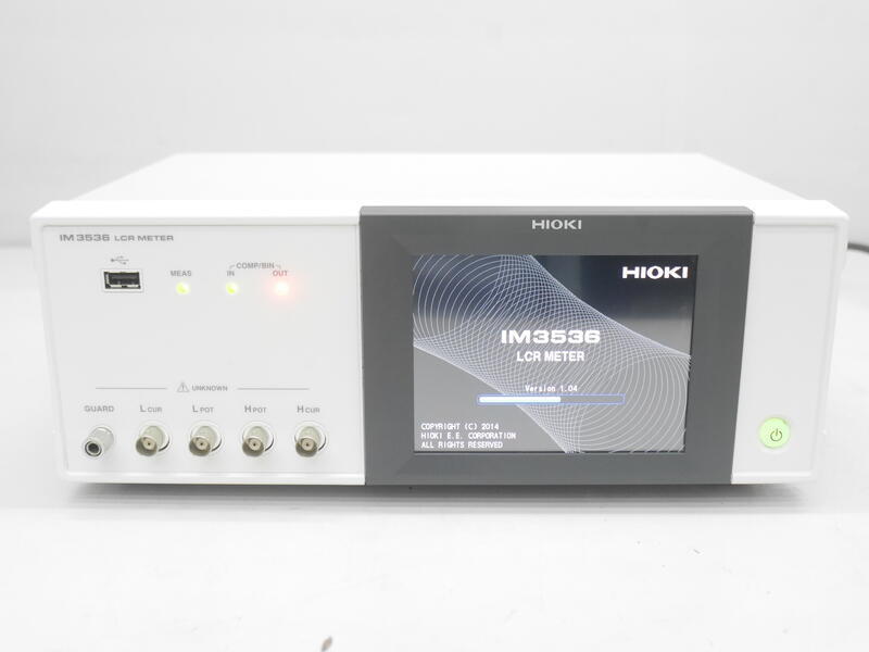 科達電子 租售均可 HIOKI 日置 IM 3536 LCR Meter 9140探棒 &9263 SMD量測 9262 | 露天市集 | 全 ...
