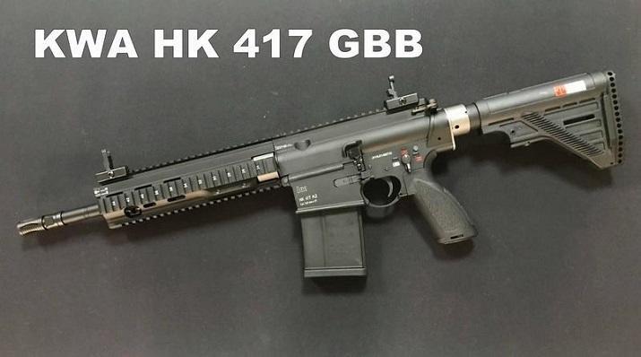 【BCS武器空間】KSC/KWA UMAREX HK417 A2 GBB 全金屬 瓦斯槍-KWAGL417 | 露天市集 | 全台最大的網路購物市集
