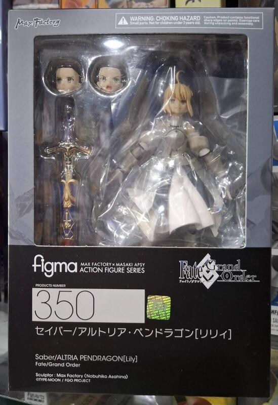 [人形町] 現貨 GSC figma 350 Fate FGO 白賽巴 Saber 莉莉 阿爾托莉亞 潘德拉岡 | 露天市集 | 全台最大的 ...