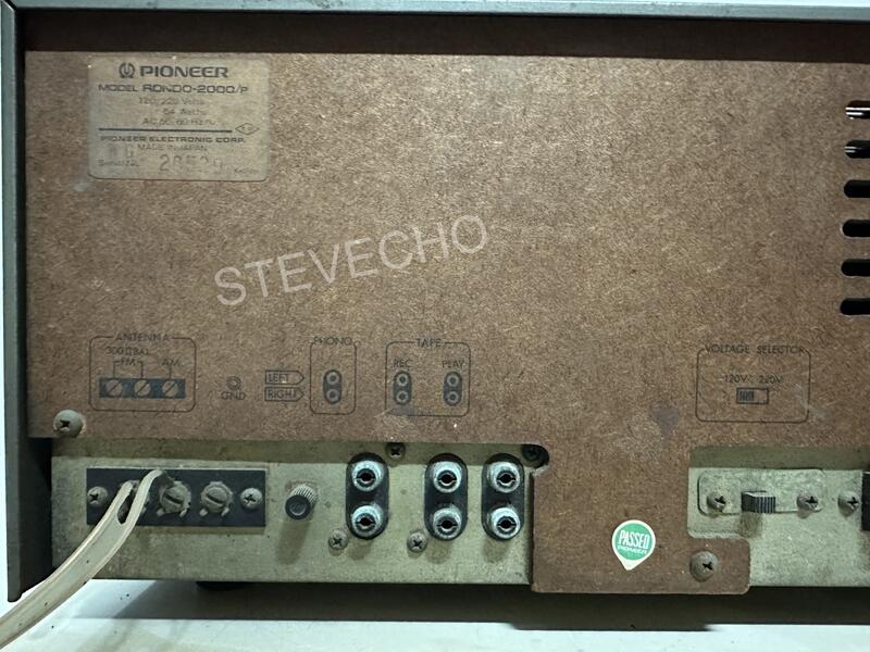 日本先鋒 PIONEER RONDO 2000 FM/ AM TUNER 古典收音機 指針式 可接黑膠/日本製造 高CP | 露天市集 | 全 ...