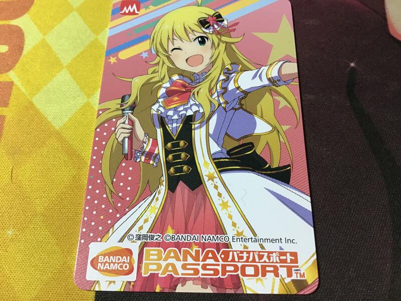 THE IDOL M@STER 偶像大師 灰姑娘女孩 Bana passport banapassport 限定香蕉卡 | 露天市集 | 全台 ...
