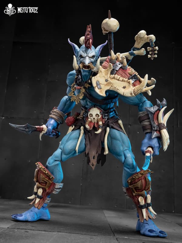 【阿歷山大】Metytoyz 1/12 部落追獵者 巨魔獵手 沃金 10寸 高25cm 全新素體 | 露天市集 | 全台最大的網路購物市集