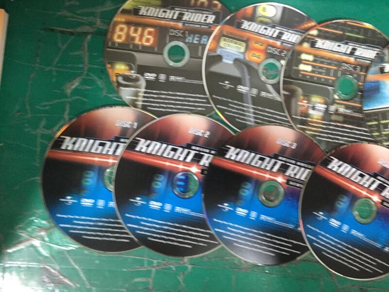 9片合售 Knight Rider Season 1+2 霹靂遊俠 DVD (約翰特拉塔) DVD C94 | 露天市集 | 全台最大的網路購物市集