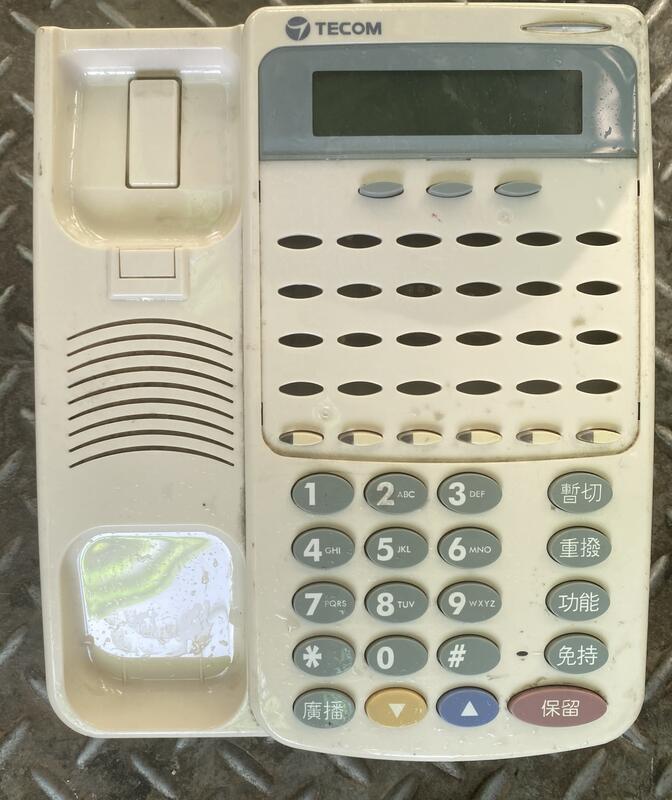 二手TECOM 東訊SD-7706E 6鍵顯示型功能話機,(拆機品未測試缺話筒當銷帳零件品 | 露天市集 | 全台最大的網路購物市集