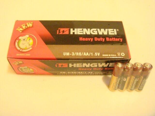 【任天堂WII手把.把手.遙控】HENGWEI無尾熊經濟型無汞環保碳鋅3號(AA)電池一盒60個 | 露天市集 | 全台最大的網路購物市集