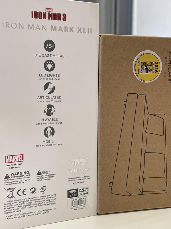 COMICAVE 2016動漫展限定 1 / 12 鋼鐵人3 MK XL ll 馬克 42 已拆出清 含沙發特點 | 露天市集 | 全台最大的 ...