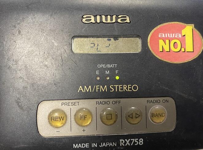 二手日本製AIWA RX758（初步測試可以使用歡迎面交測試） | 露天市集 | 全台最大的網路購物市集