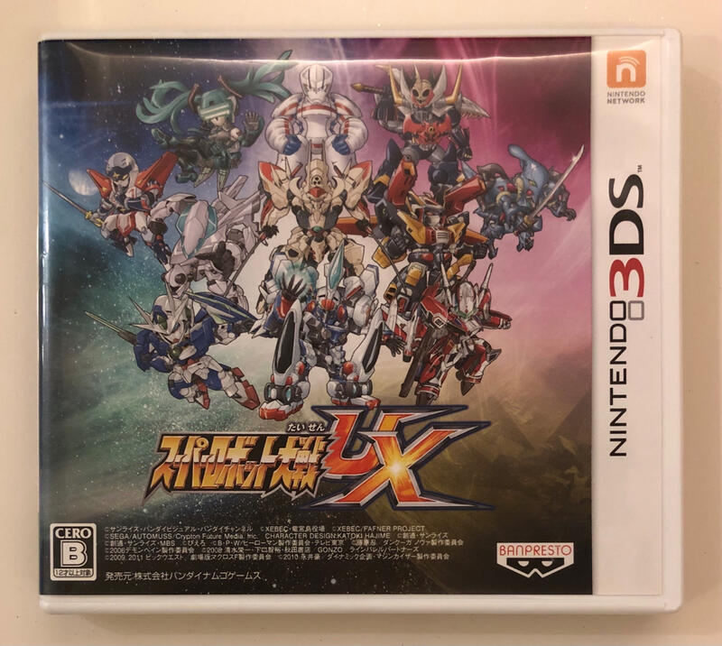 二手 日版 3DS 超級機器人大戰 UX スーパーロボット大戦UX Super Robot Wars UX | 露天市集 | 全台最大的網路購物市集