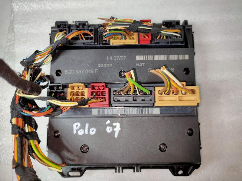 07y VW POLO 1.6 MK4/9N3 Škoda Fabia BCM舒適車身網關控制模組6Q0937049F | 露天市集 | 全台 ...