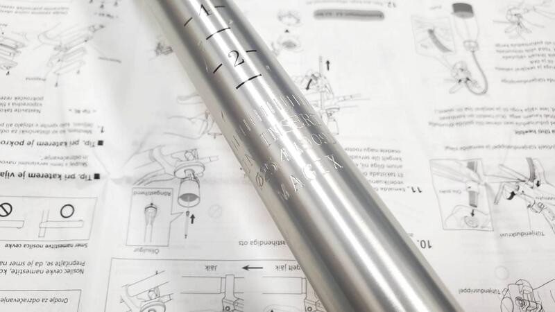 全新絕版MAGIX CNC 鈦銀色 25.4*320 直立式坐管(GIANT ABR UNO 鋼管車 單速車 參考適用) | 露天市集 | 全 ...